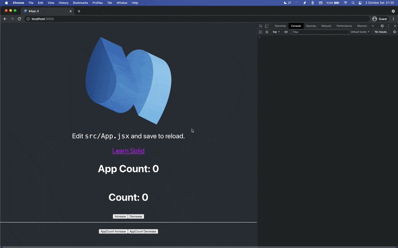 Exploring SolidJS - Reactive Primitives